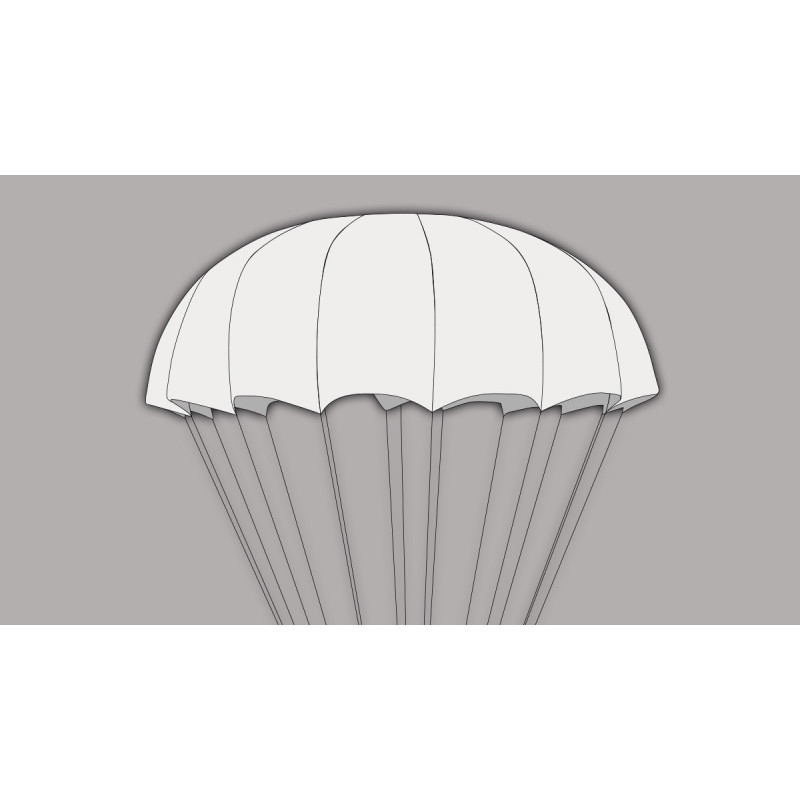 Sup'Air Shine - Round parachute - Solo Size (SML) S